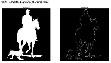 solved task 1 extract the boundaries of original image task 1 extract the boundaries of