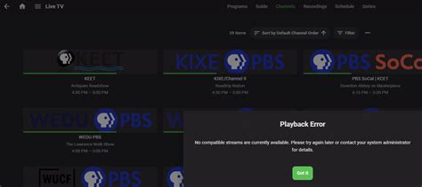 Issue With M3u Works Fine In Vlc But No Compatible Streams In Emby