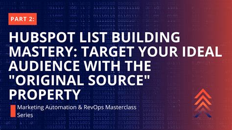 Mastering Hubspot List Building The Automation Company