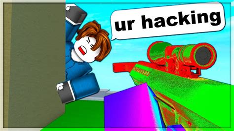 I HACKED IN ARSENAL ROBLOX YouTube I HACKED IN ARSENAL ROBLOX YouTube