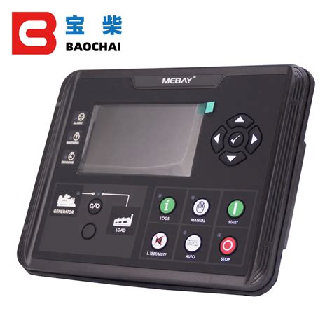 Mebay Dc60d Generator Set Controller Terminal Box Lcd Generator Controller Genset Parts