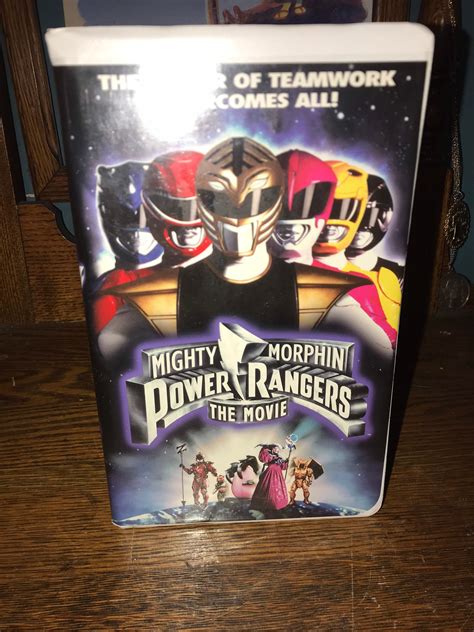 Power Rangers Vhs Tape