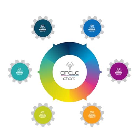 Premium Vector Circle Infographic Chart Diagram Scheme