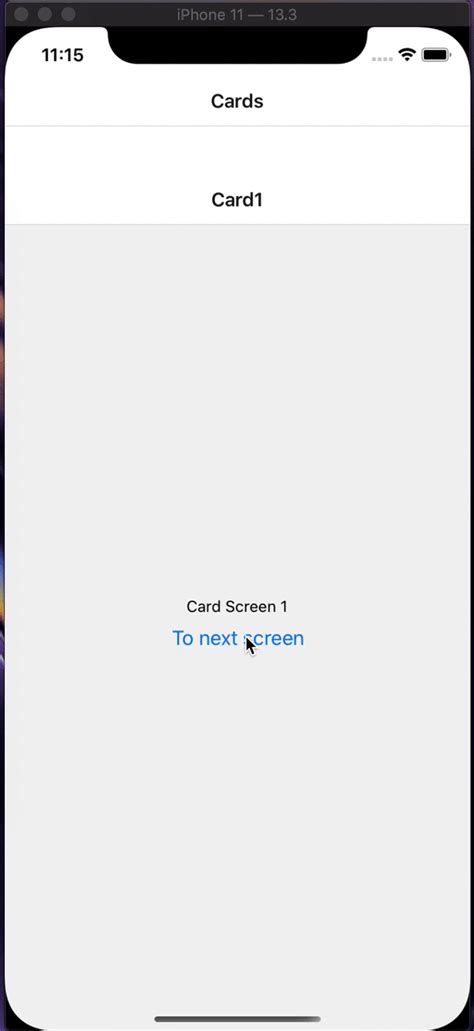Standard Card Transition Inherits Transitionpresetsmodalpresentationios Top Margin · Issue