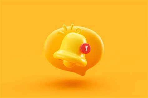 대화 거품 메시지 채팅 알림 기호 또는 창의적인 연락처 Sms 주의 링 및 간단한 일정 시계 시간 개념이 있는 새 알림 기호