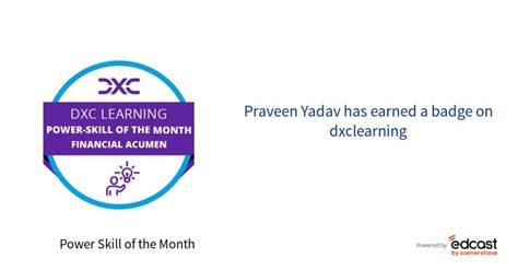 Praveen Yadav On Linkedin Posted From Edcast