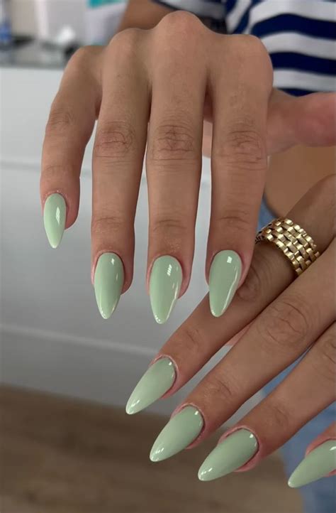 Mint Green Nail Inspo At Abigail Schardt Blog