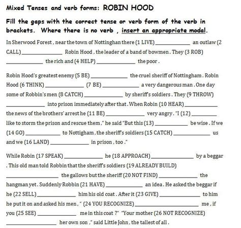 Simple Present Tense Reading Text Gap Filling Exercise