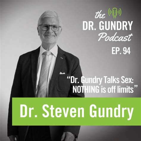 Dr Gundry Talks About Sex And Sexual Health