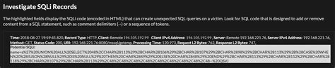 Sql Injection Attacks What Are They And Detection Extrahop Extrahop