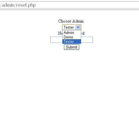 Opencart Admin Password Reset