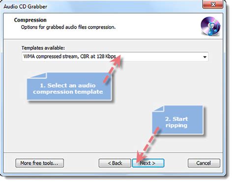 Free CD DVD Burner Platinum Tutorial How To Rip Audio CD