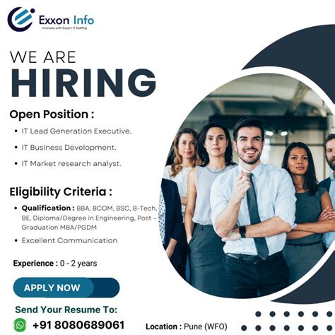 Exxon Info On Linkedin Exxoninfo Punecareers Itjobs Jobopportunity