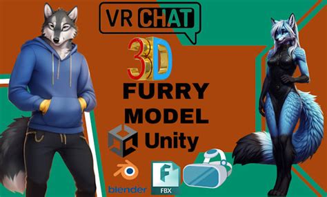 Create 3d Avatar Furry Nsfw Fursona Model That Runs Smoothly From