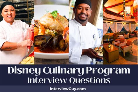 32 disney culinary program interview questions and answers