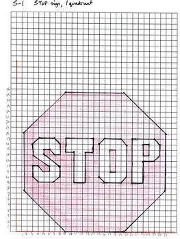 Coordinate Grid Word Pictures By Mary Carr Teachers Pay Teachers