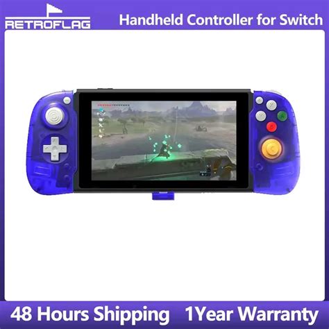Retroflag Handheld Controller Support For Nintendo Switch Switch Oled With Hall Joystick Plug