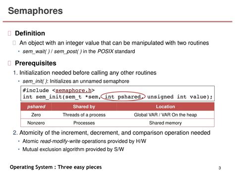 Ppt Semaphores Synchronization Primitives Overview Powerpoint Presentation Id9148466