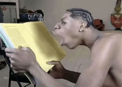 Reading Meme S Find And Share On Giphy