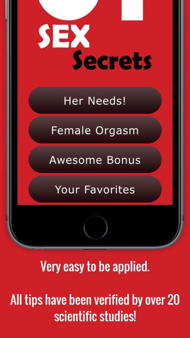 Sex Secrets Hot Adult Secret Tips Facts For Life Iphone App