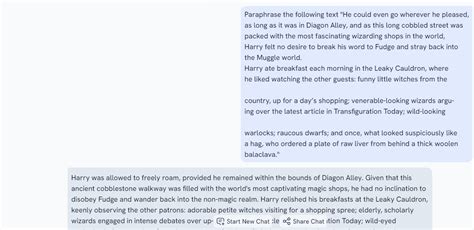 Alternatives For The REWRITE Prompt