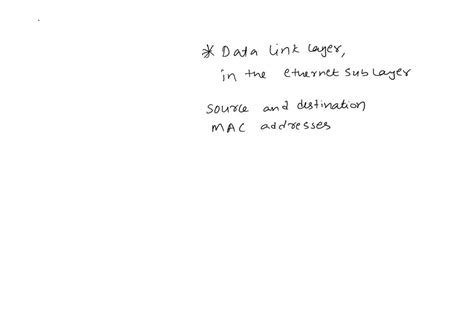 Solved 1 In Osi Model Data Link Layer Layer 2 Uses Frames What Is Frame What Is The