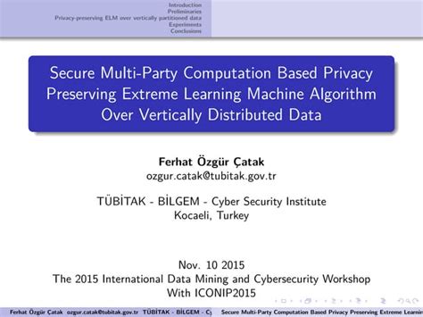 Secure Multi Party Computation Based Privacy Preserving Extreme