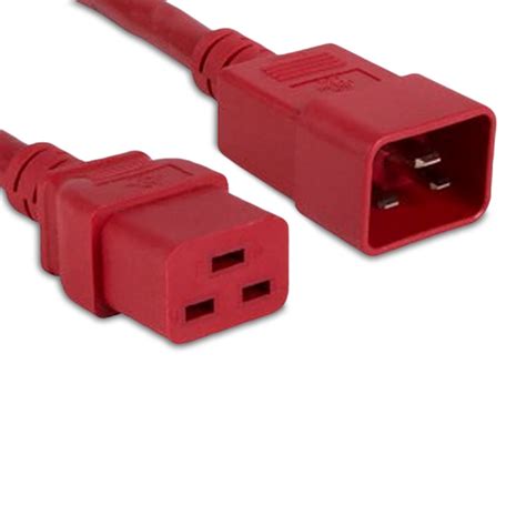 Power Cable C To C AWG A V Red M Ft NSI Industries