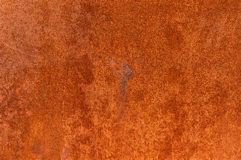 Red Rusted Metal Texture