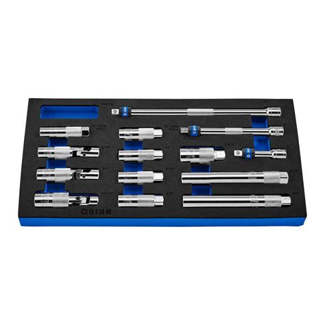 3 8 In Drive Sae And Metric Spark Plug Socket Set 14 Piece