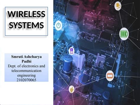 wireless system seminar on internship pptx