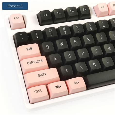 149 Keys Pbt Keycap Csa Profile English Keycaps Double Shot Black Pink Diy Key Cap Custom For