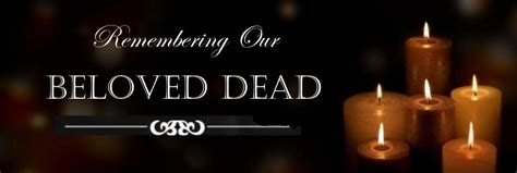November Remembering The Holy Souls Blog St Martin Apostolate