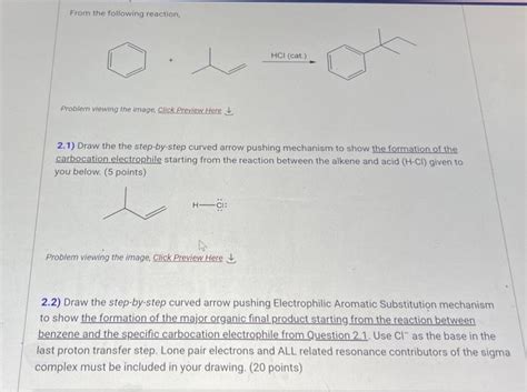 Solved From The Following Reaction HCl Cat Problem Viewing Chegg Com