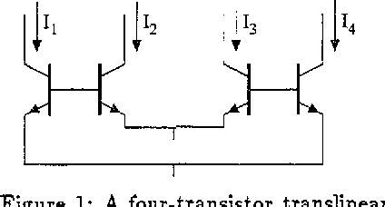 Figure From Dynamic Translinear CircuitsAn Overview Semantic Scholar