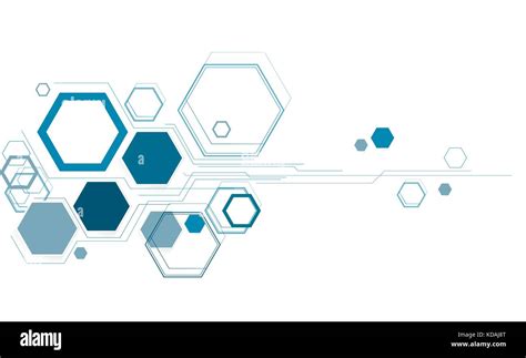 Abstract Hexagonal Structures Stock Vector Image Art Alamy