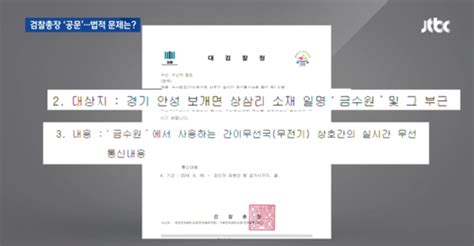 유병언 불법감청 무혐의…“불법 무전기 사용 감시” 공문엔 “통신 내용 Jtbc 뉴스