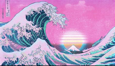 Pin By °~☽︎𝕴𝖛𝖎☾︎~° On Aesthetic Images Great Wave Off Kanagawa