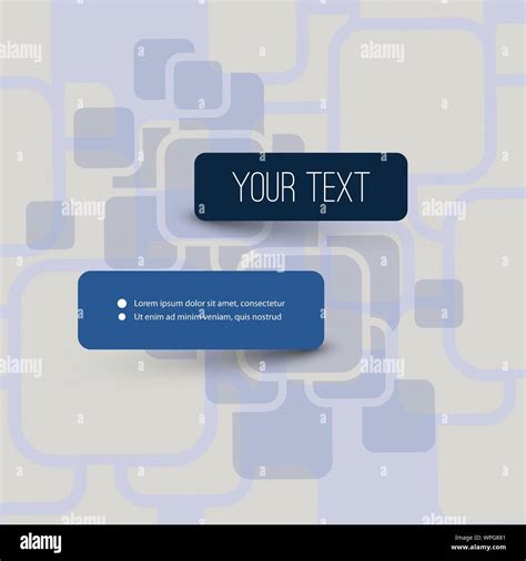 Abstract Squares Background With Minimal Text Box Design Stock Vector Image Art Alamy