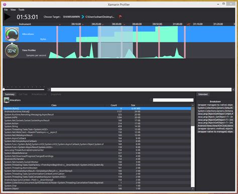 New Xamarin Profiler Preview Xamarin Blog