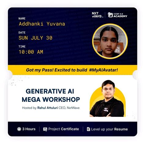 Yuvana Addhanki On Linkedin Ai Myaiavatar Ccbp