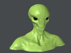 Sectoid Xcom D Models STLFinder