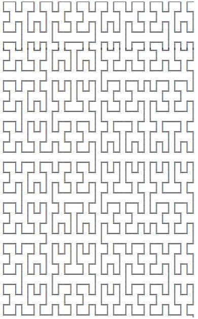 Github Cckroetsunicode Curves Fractalscurves Hilbert Koch