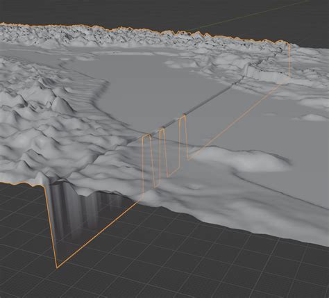 Displacement Problem With Edges Using The Displace Modifier Blender