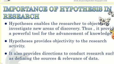 Understanding Hypotheses Definition And Characteristics Genspark
