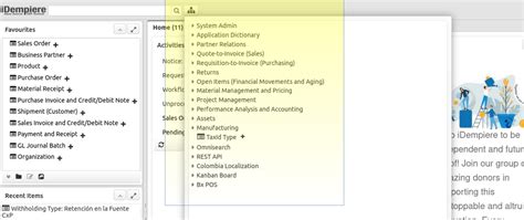 Login Access To The System Idempiere Open Source Erp