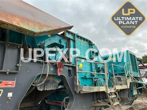 Used Powerscreen Trakpactor 500 Crusher 2014 Sold By Ultimate Plant