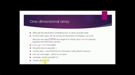 Ethiopian Programming Amharic Java Tutorial 9 One Dimensional Array And Explanation About Array