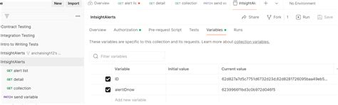 set initial value of collection variables 🙋 help postman community