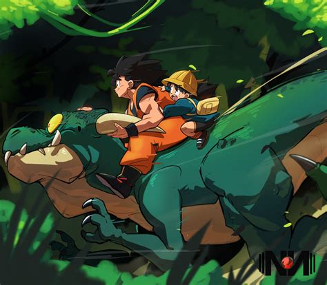 Novanation Son Gohan Son Goku Dragon Ball Dragonball Z Derivative
